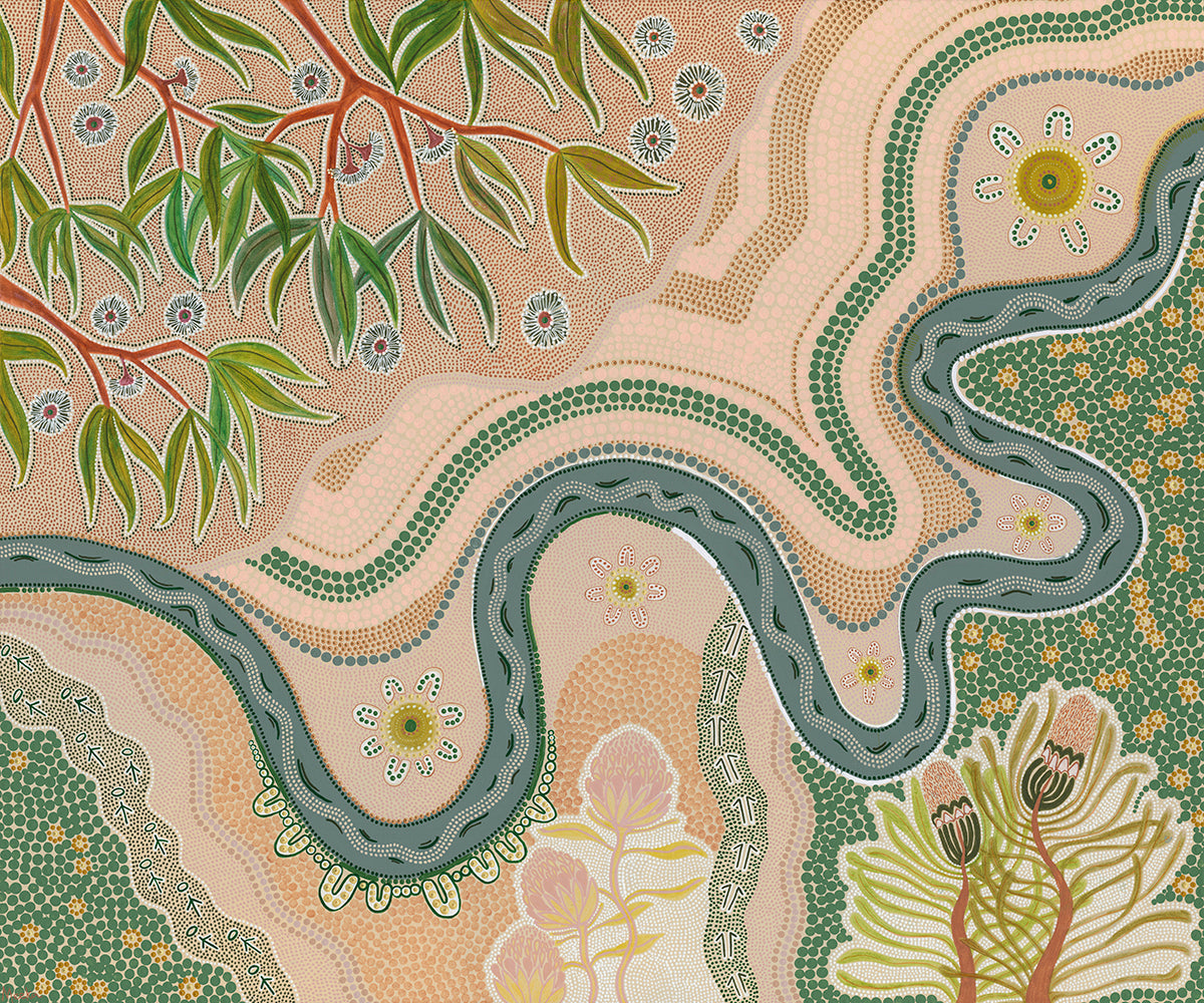 Limited Edition Aboriginal Prints – Briar Blooms