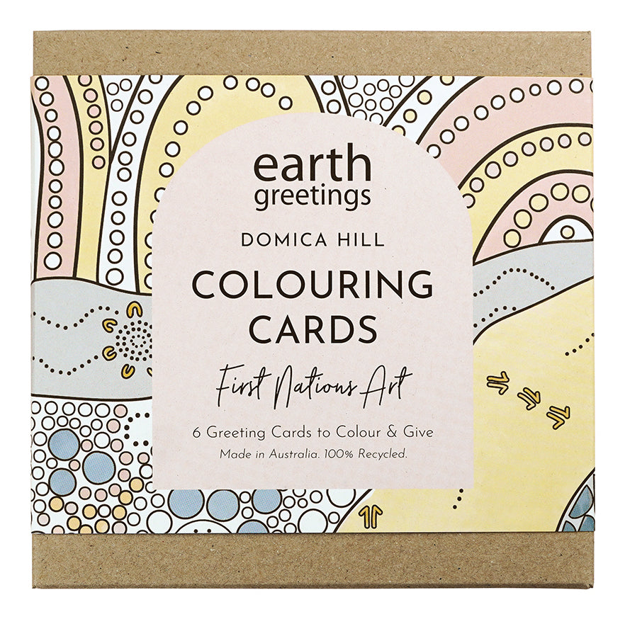 Colouring Cards Pack - First Nations Art – Briar Blooms